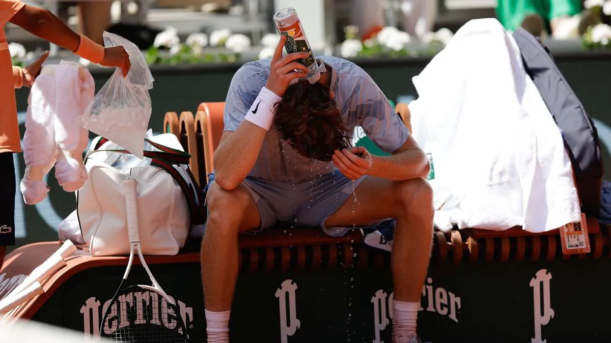 Sinner s’effondre à Roland-Garros après un coup de chaleur : signes d ...