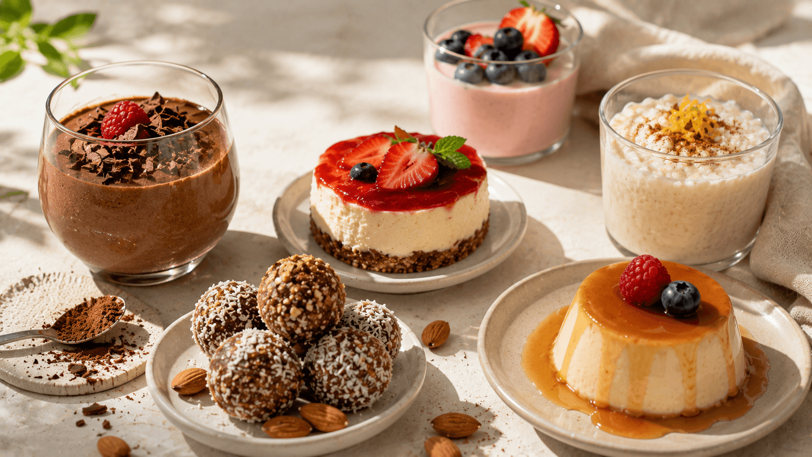 Sans four et sans farine : 8 desserts faciles avec peu d’ingrédients ...